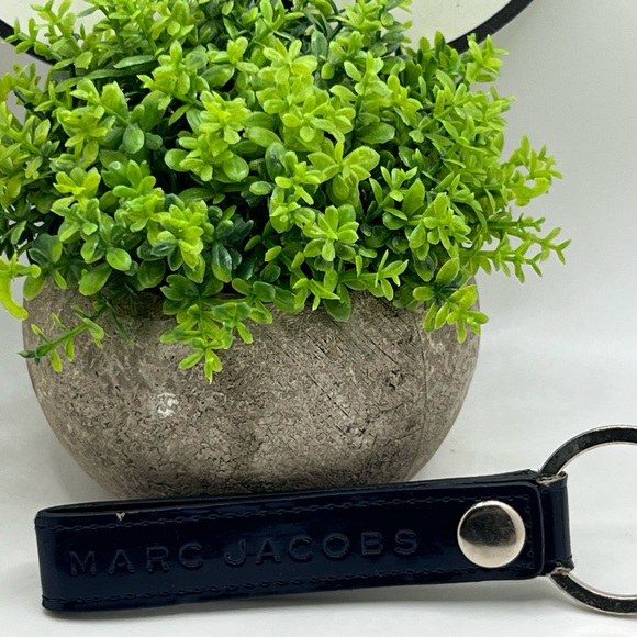 Marc Jacobs | Accessories | Marc Jacobs Patent Leather Keychain Blue ...